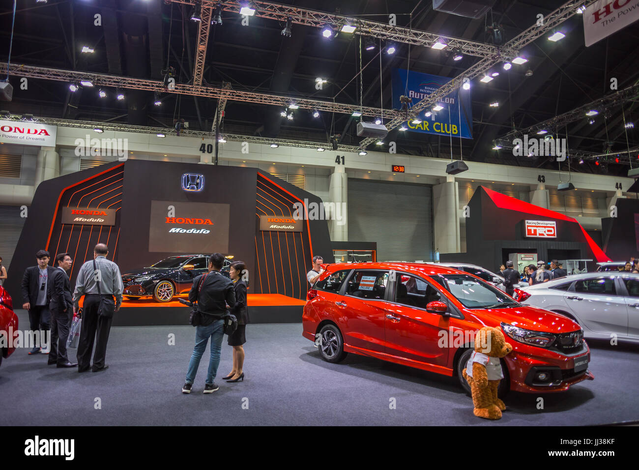 BANGKOK - JULY 5 : Modified car show show at Bangkok International Auto ...