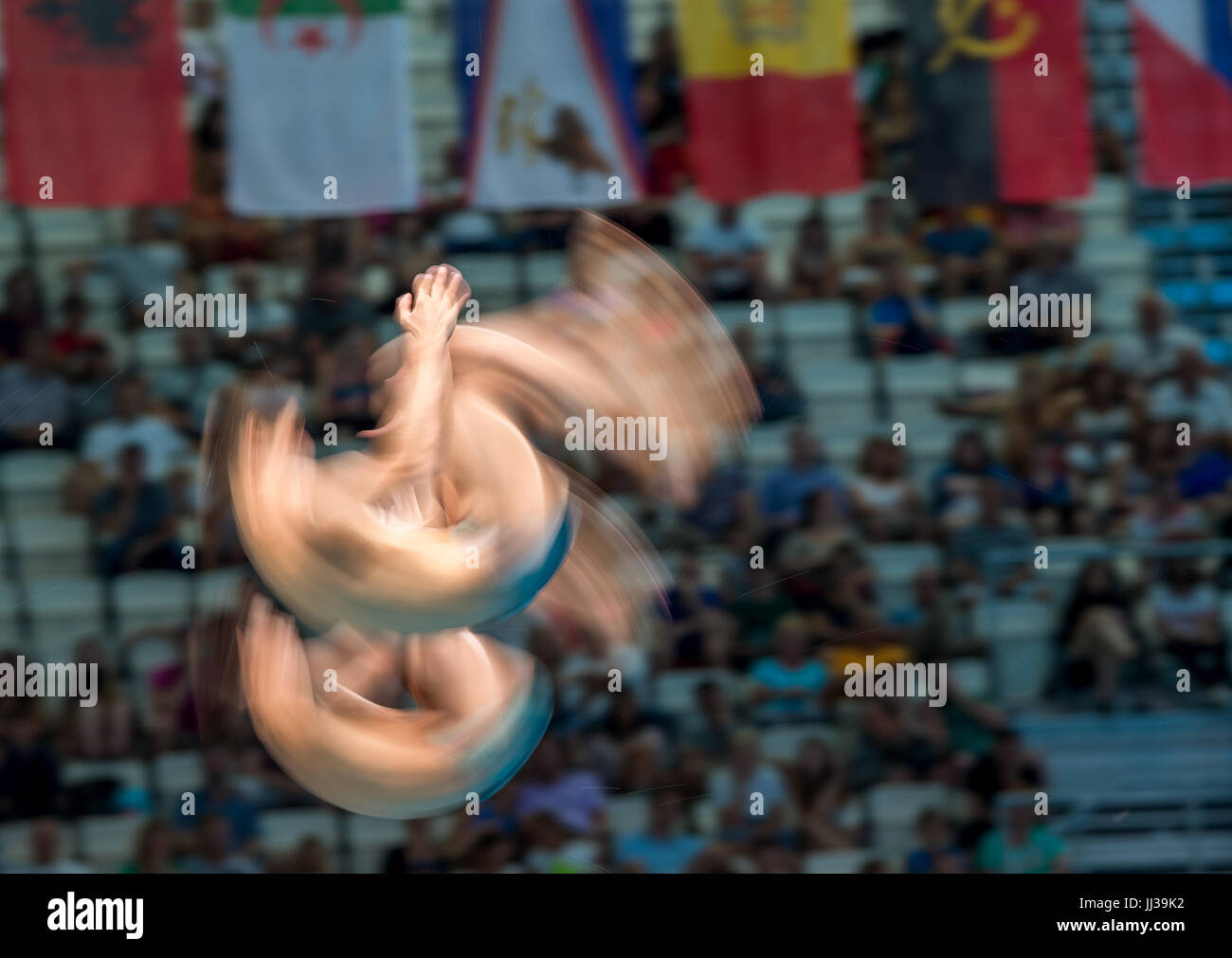 Budapest, Hungary. 17th July, 2017. Jose Diego Balleza Isaias and Kevin ...