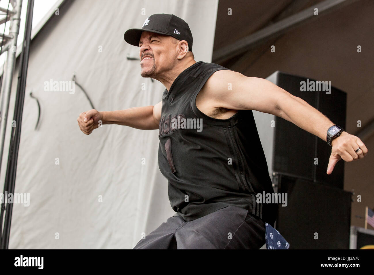 Bridgeview, Illinois, USA. 15th July, 2017. ICE-T (TRACY LAUREN MARROW ...