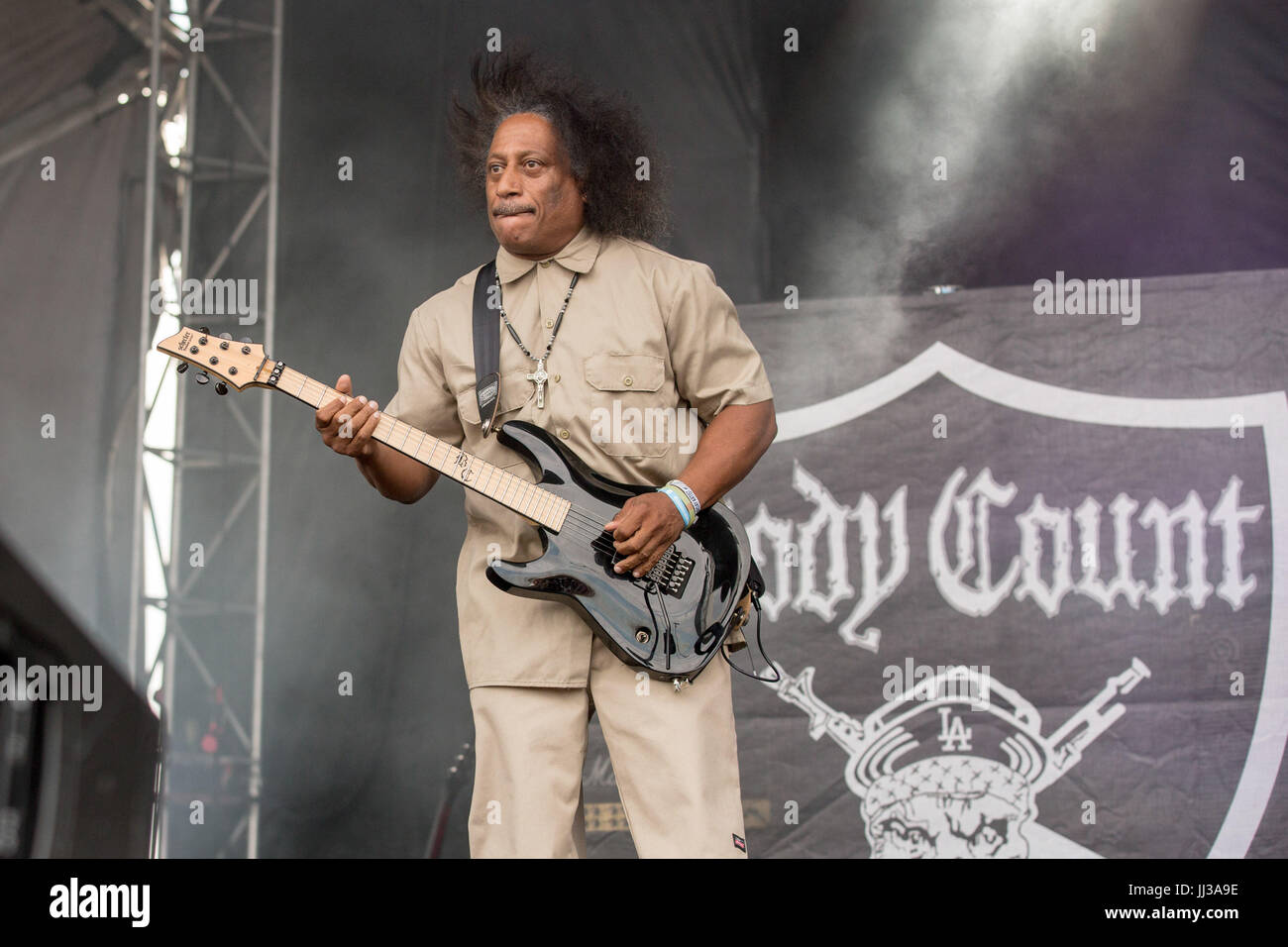 Bridgeview, Illinois, USA. 15th July, 2017. ERNIE C (ERNIE CUNNINGAN ...