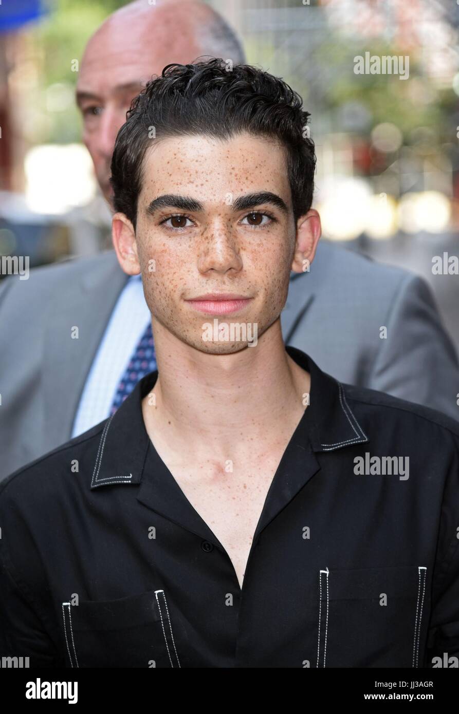 New York, NY, USA. 17th July, 2017. Cameron Boyce, out promoting ...