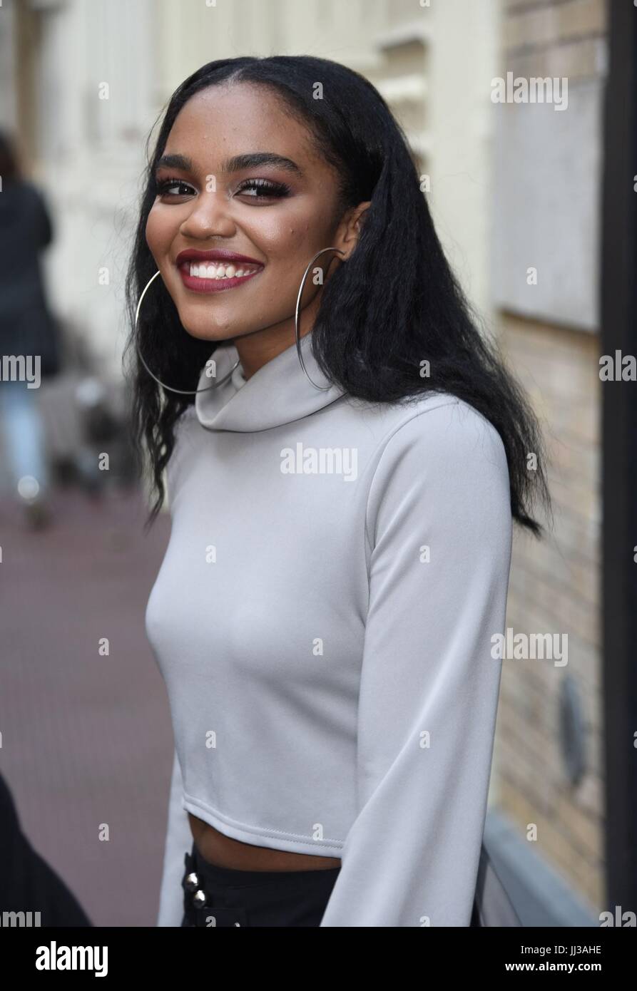 New York, NY, USA. 17th July, 2017. China Anne McClain, out promoting ...