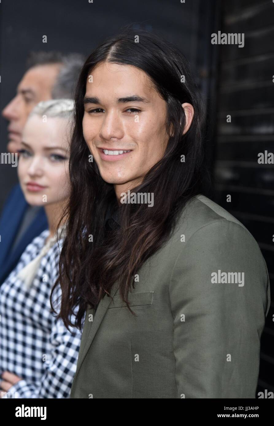 New York, NY, USA. 17th July, 2017. Booboo Stewart, out promoting ...