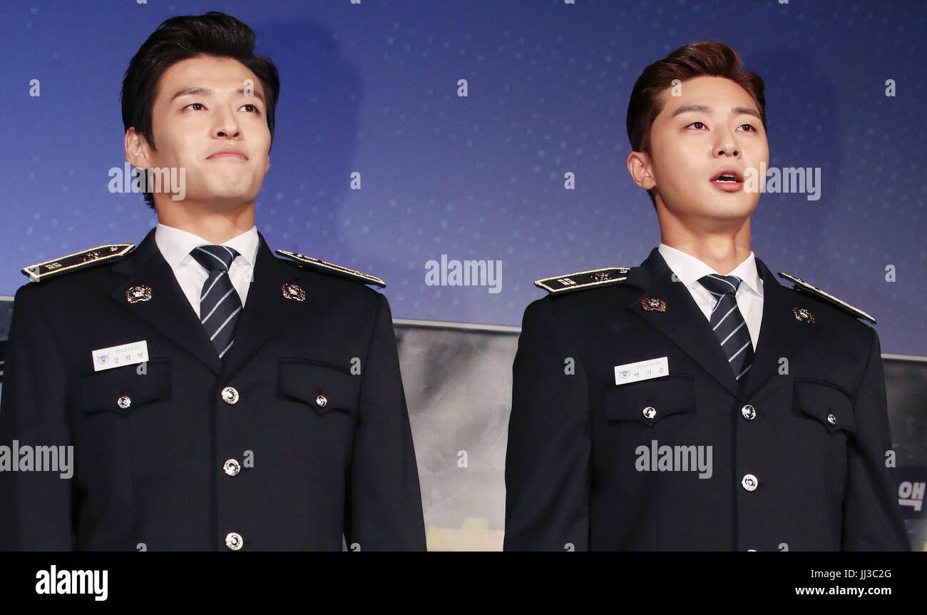 S. Korean actors Kang Ha-neul and Park Seo-jun South Korean actors Kang ...