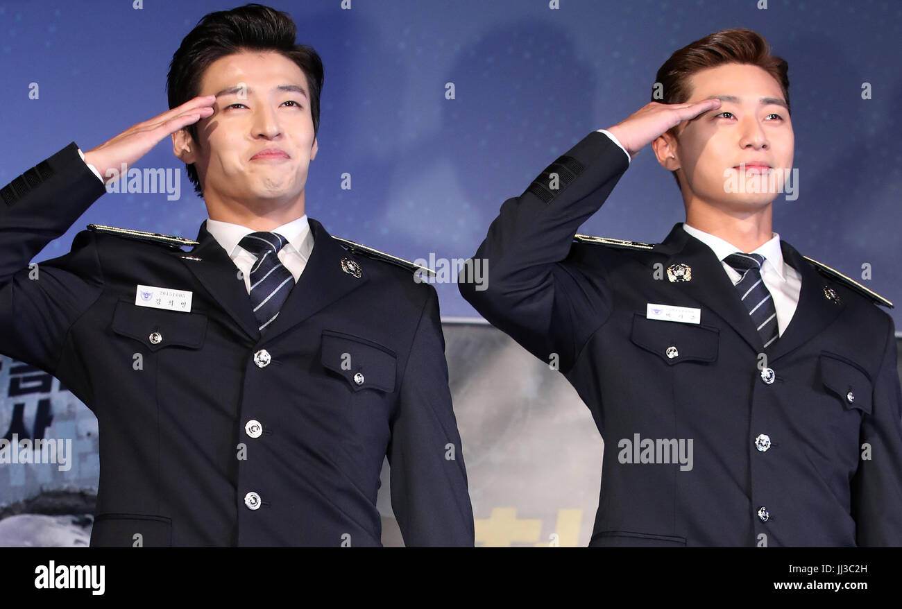 S. Korean actors Kang Ha-neul and Park Seo-jun South Korean actors Kang ...