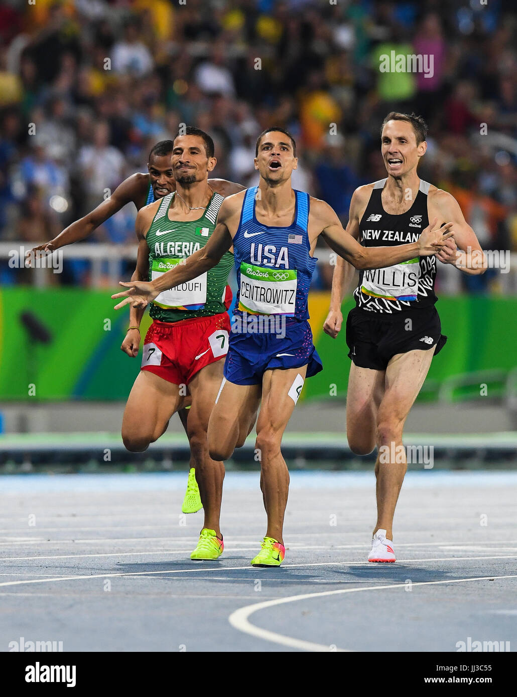 Aug 20, 2016; Rio de Janeiro, Brazil; Matthew Centrowitz aka Matt ...