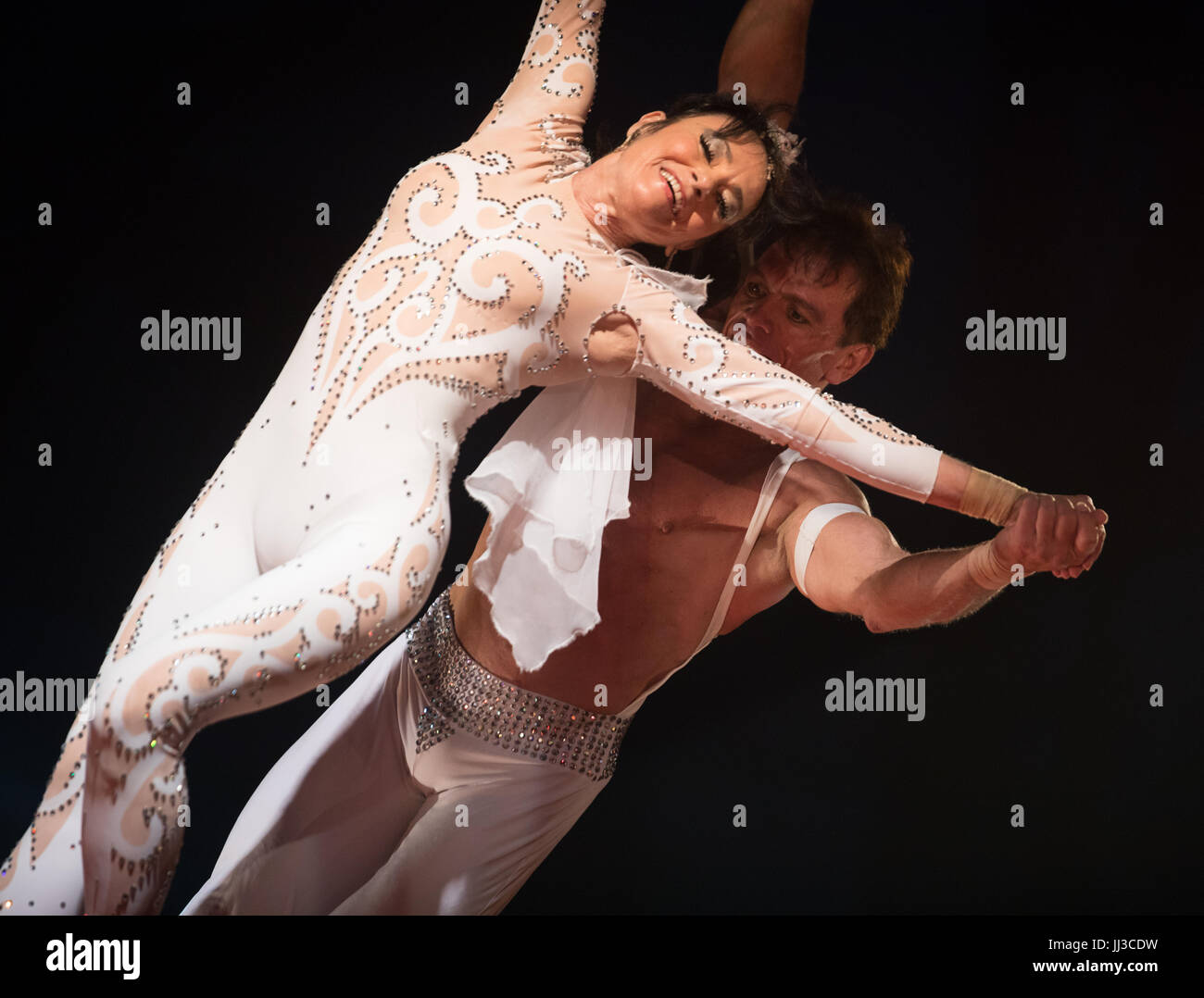Dolly Jacobs and Rafael Palacios perform at the Smithsonian Folklife ...