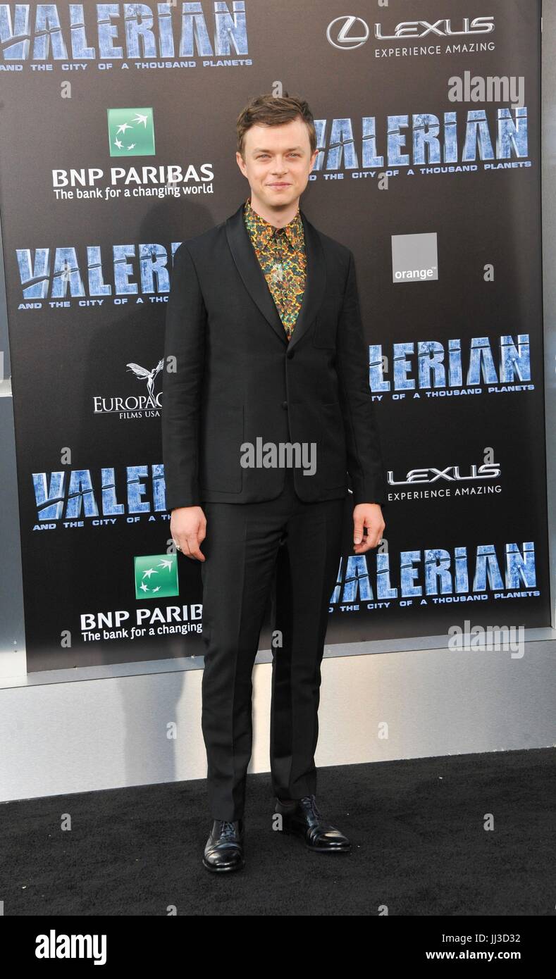 Los Angeles, CA, USA. 17th July, 2017. Dane DeHaan at arrivals for ...