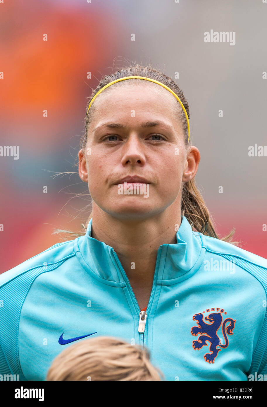 Utrecht, Netherlands. 16th July, 2017. Anouk Dekker (NED) Football ...