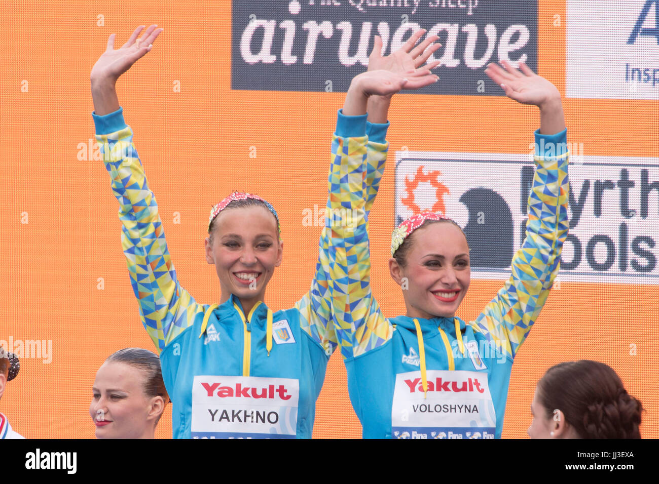 Anna Voloshyna Synchronized Swimming High Resolution Stock Photography ...