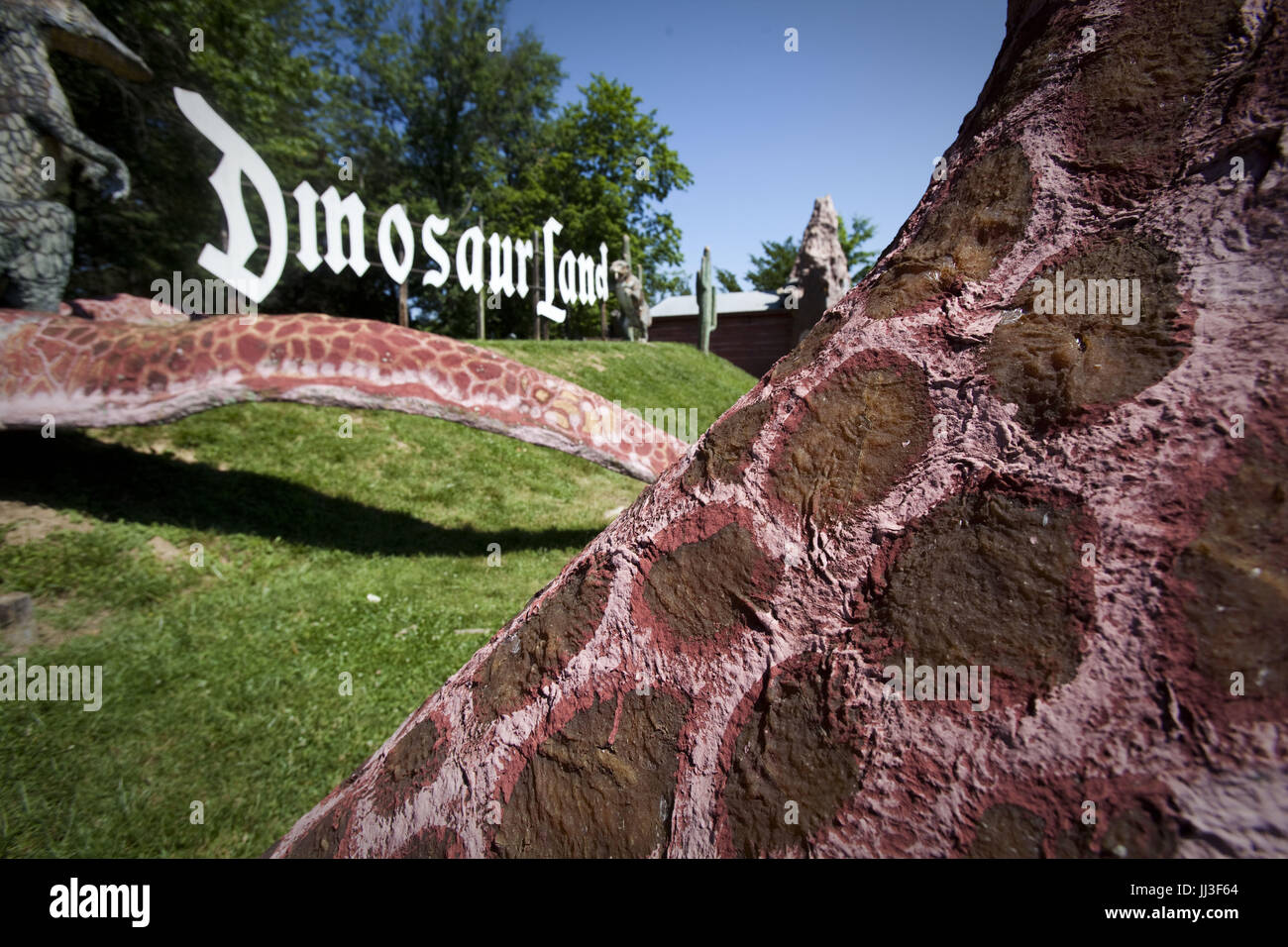 June 11, 2017 - White Post, VA, USA - Dinosaur Land, White Post, VA ...