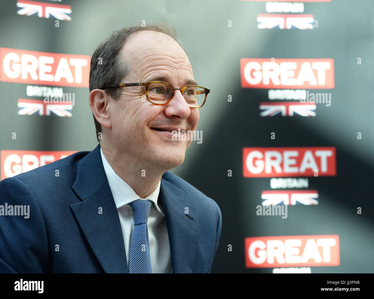 Berlin, Germany. 18th July, 2017. Sir Sebastian Wood, the British ...