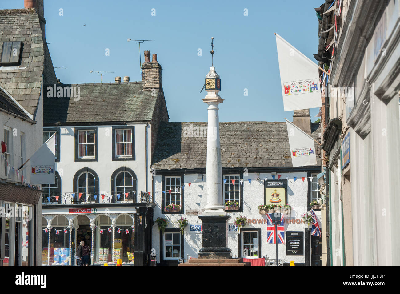 Appleby, Cumbria, UK. 18th Jul, 2017. Duke of Lancaster Regiment ...