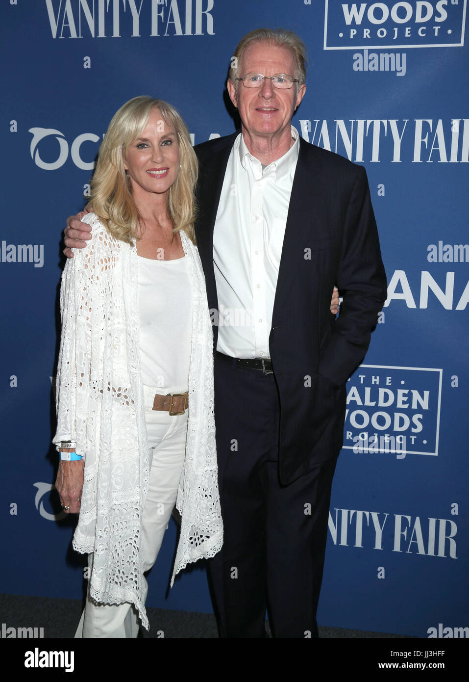 Los Angeles, USA. 17th July, 2017. Rachelle Carson and Ed Begley Jr ...