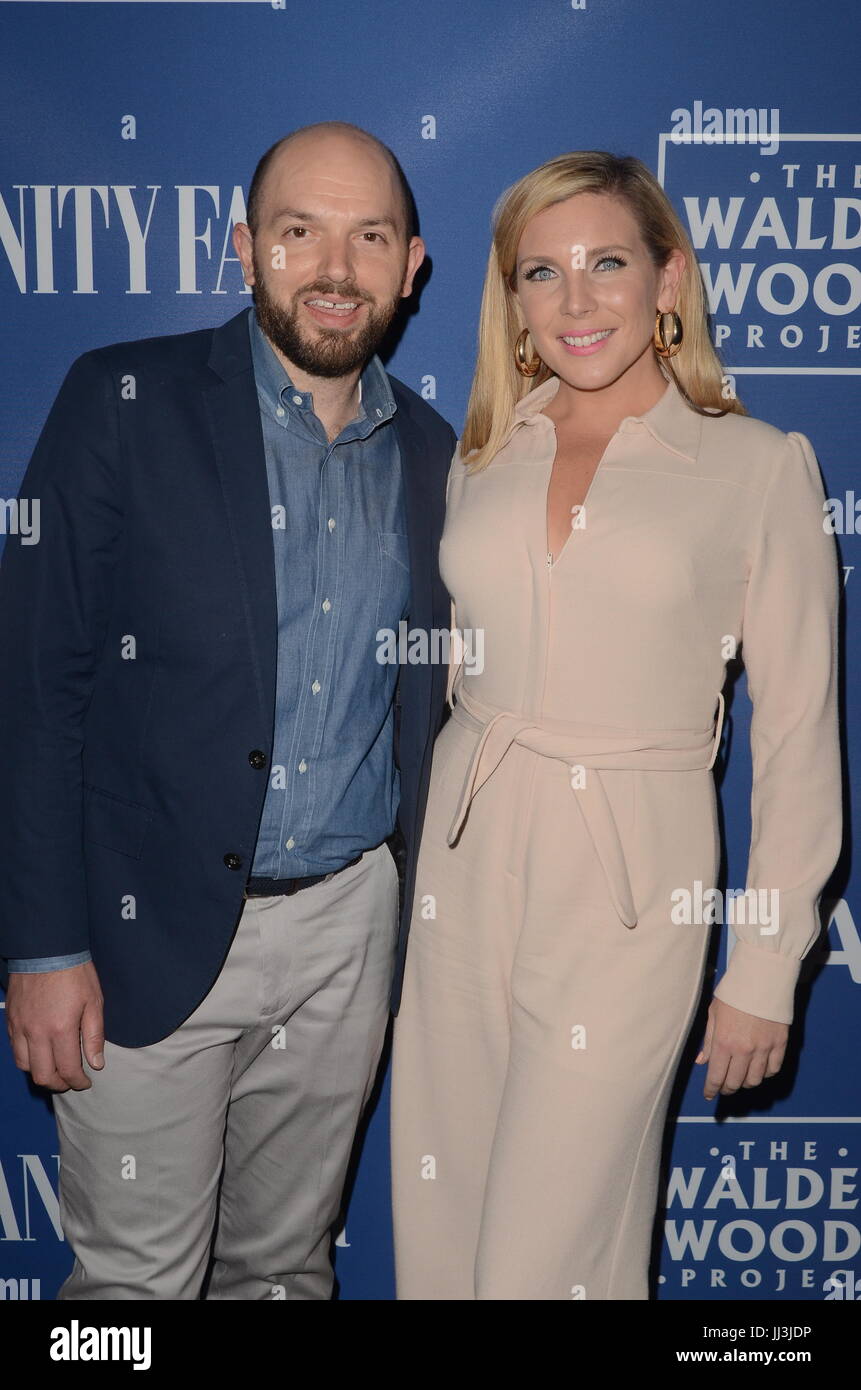 Los Angeles, USA. 17th July, 2017. (L-R) Paul Scheer and June Diane ...