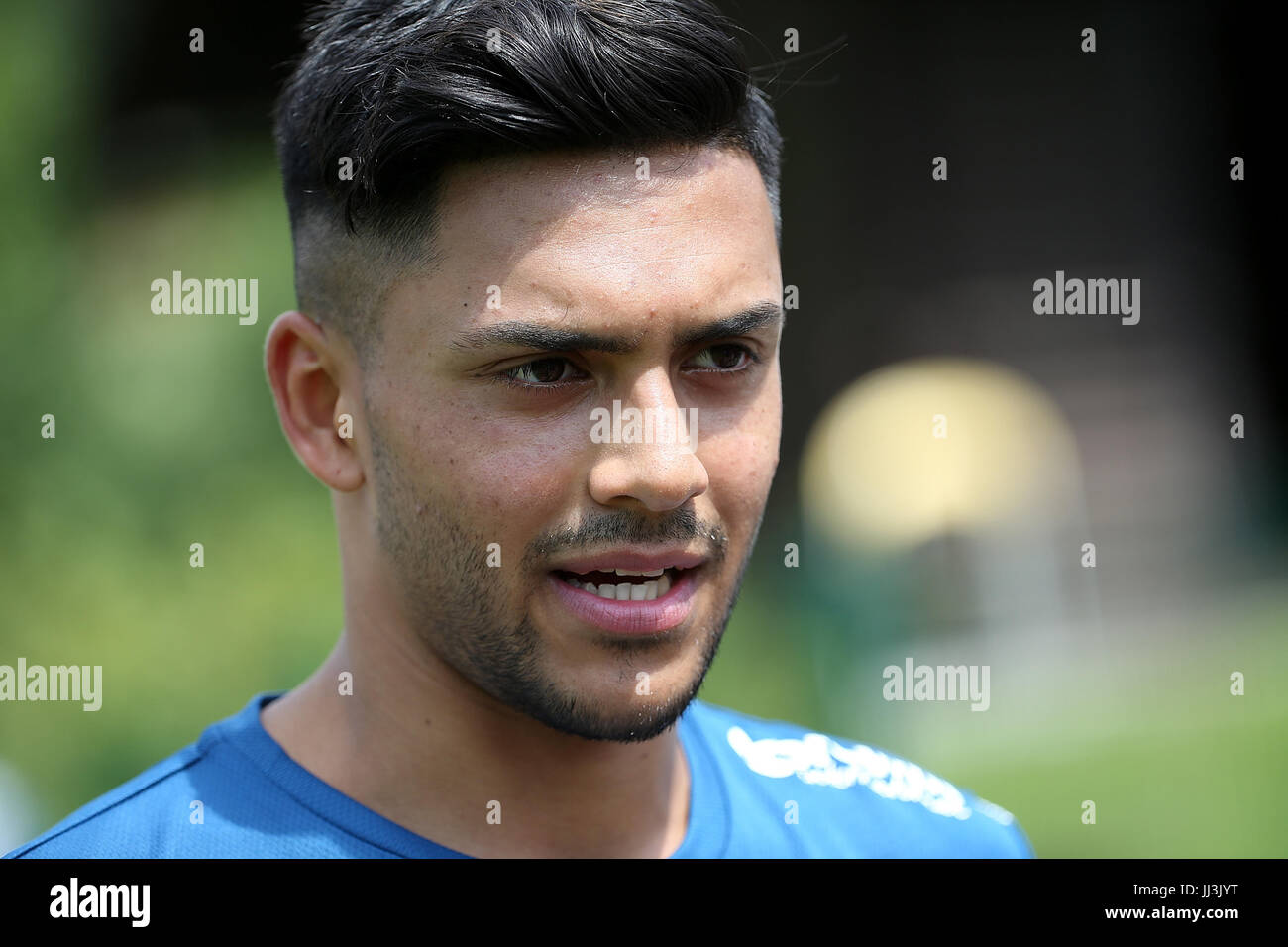 European Under-21 Champion Nadiem Amiri, photographed during an ...