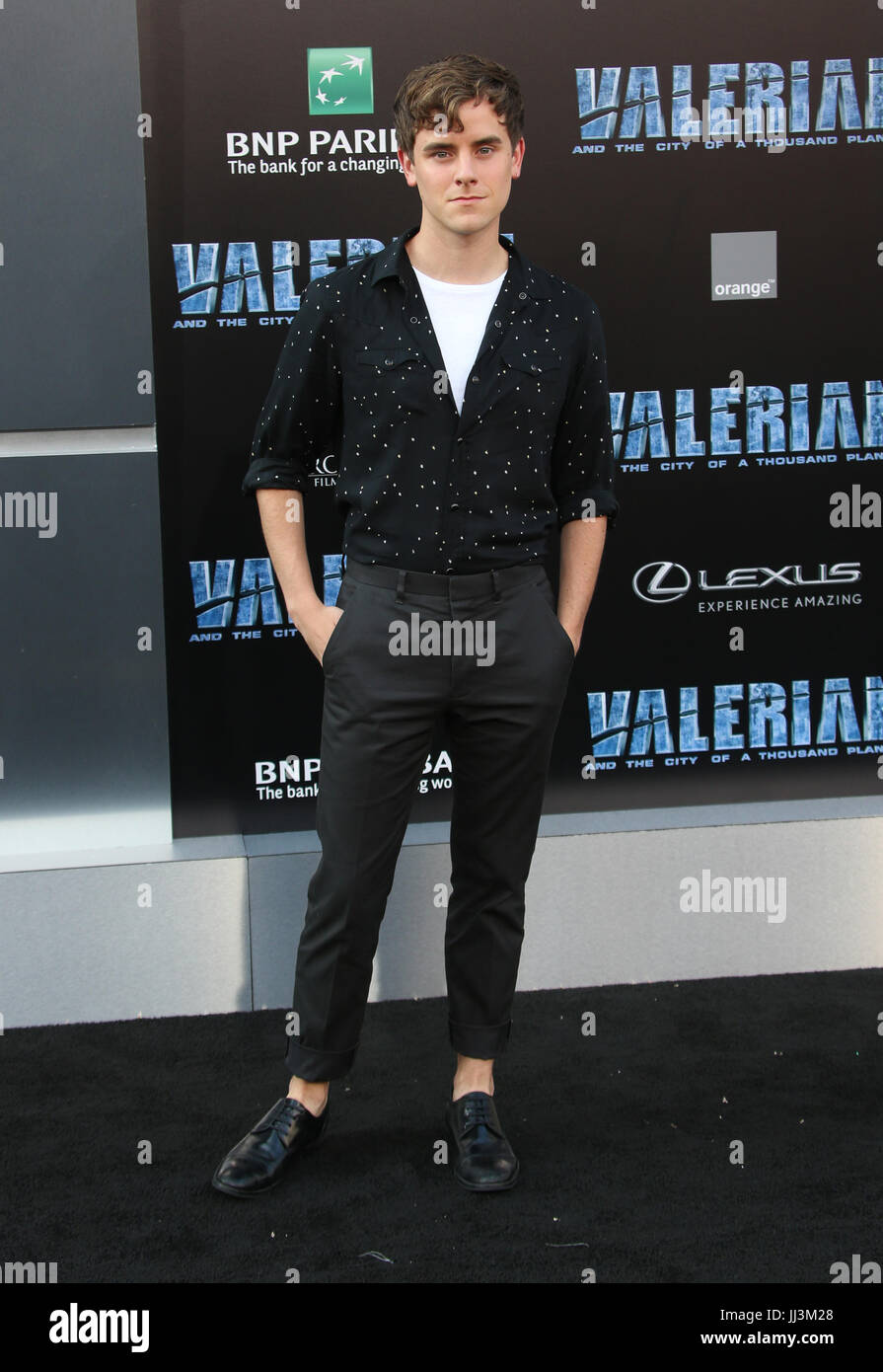 Hollywood, USA. 17th July, 2017. Connor Franta. ''Valerian and the City ...