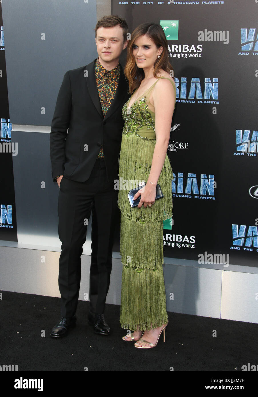 Hollywood, USA. 17th July, 2017. Dane DeHaan, Anna Wood. ''Valerian and ...