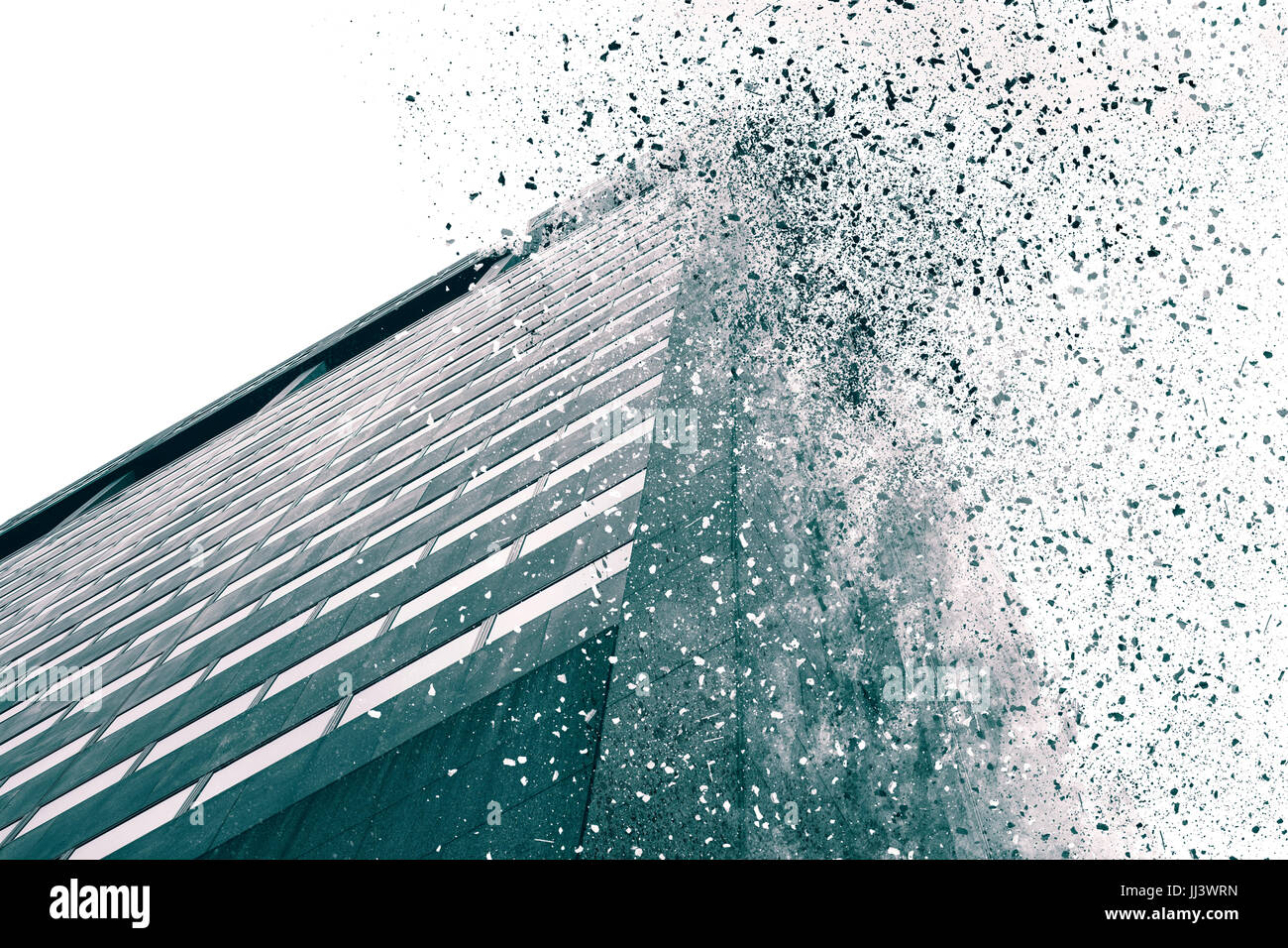 Building explosion demolition hi-res stock photography and images - Alamy