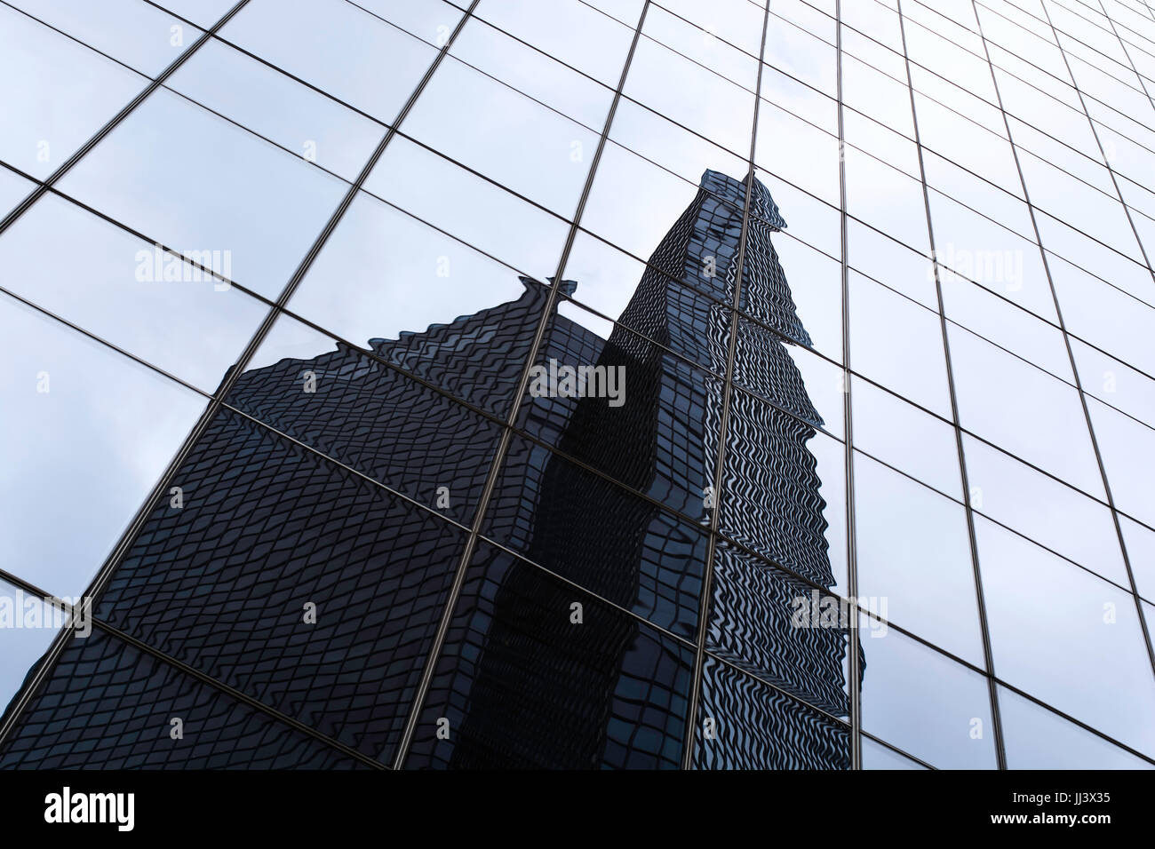 Abstract building with unique architecture Stock Photo - Alamy