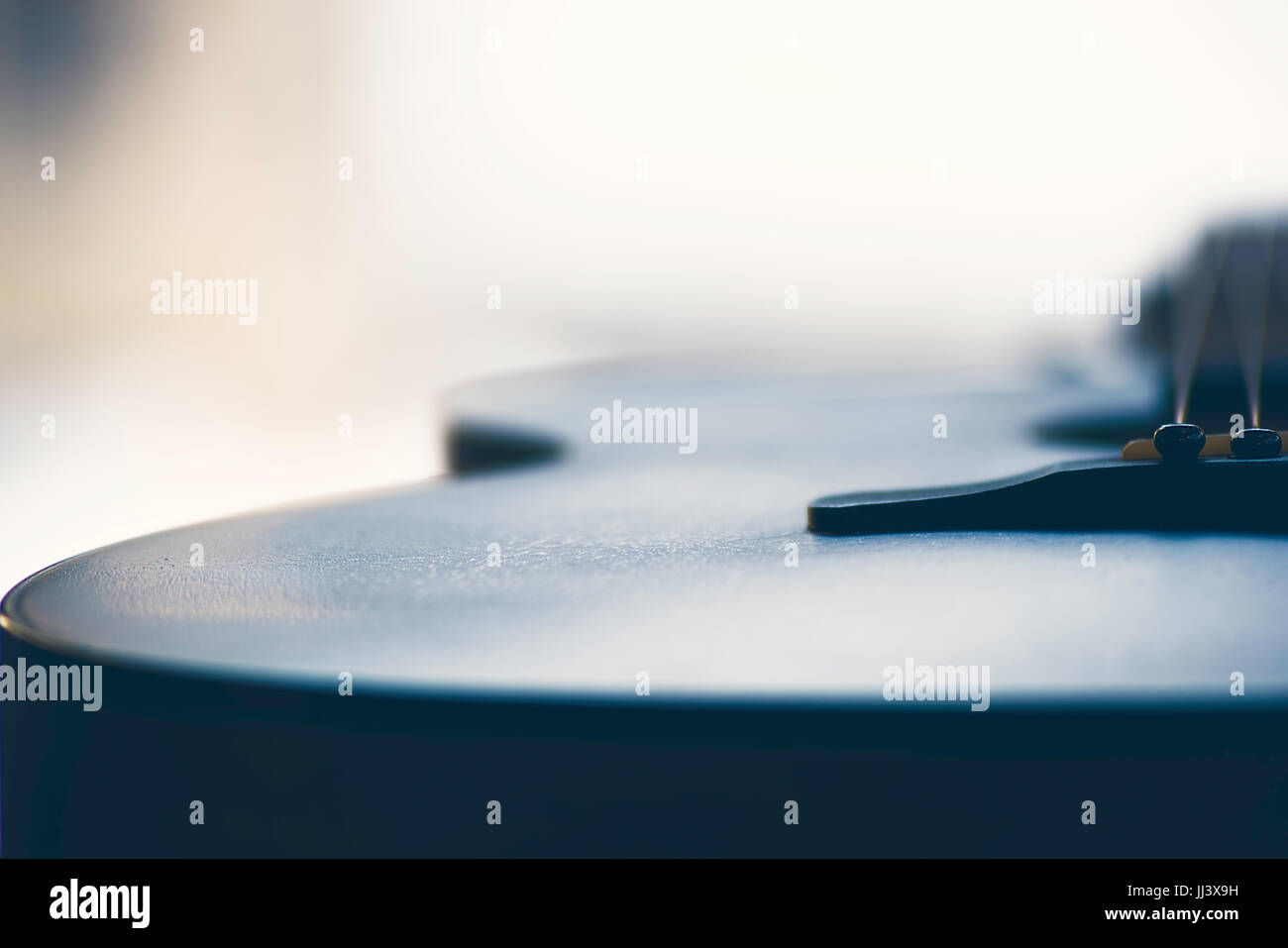 Abstract angle of acoustic guitar Stock Photo - Alamy