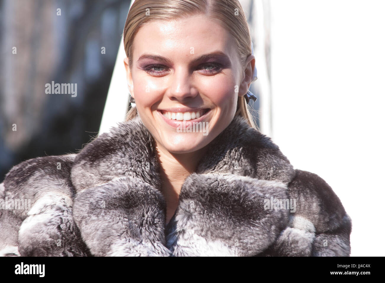 Professional Makeup beauty portrait of Fashion model Maryna Linchuk ...