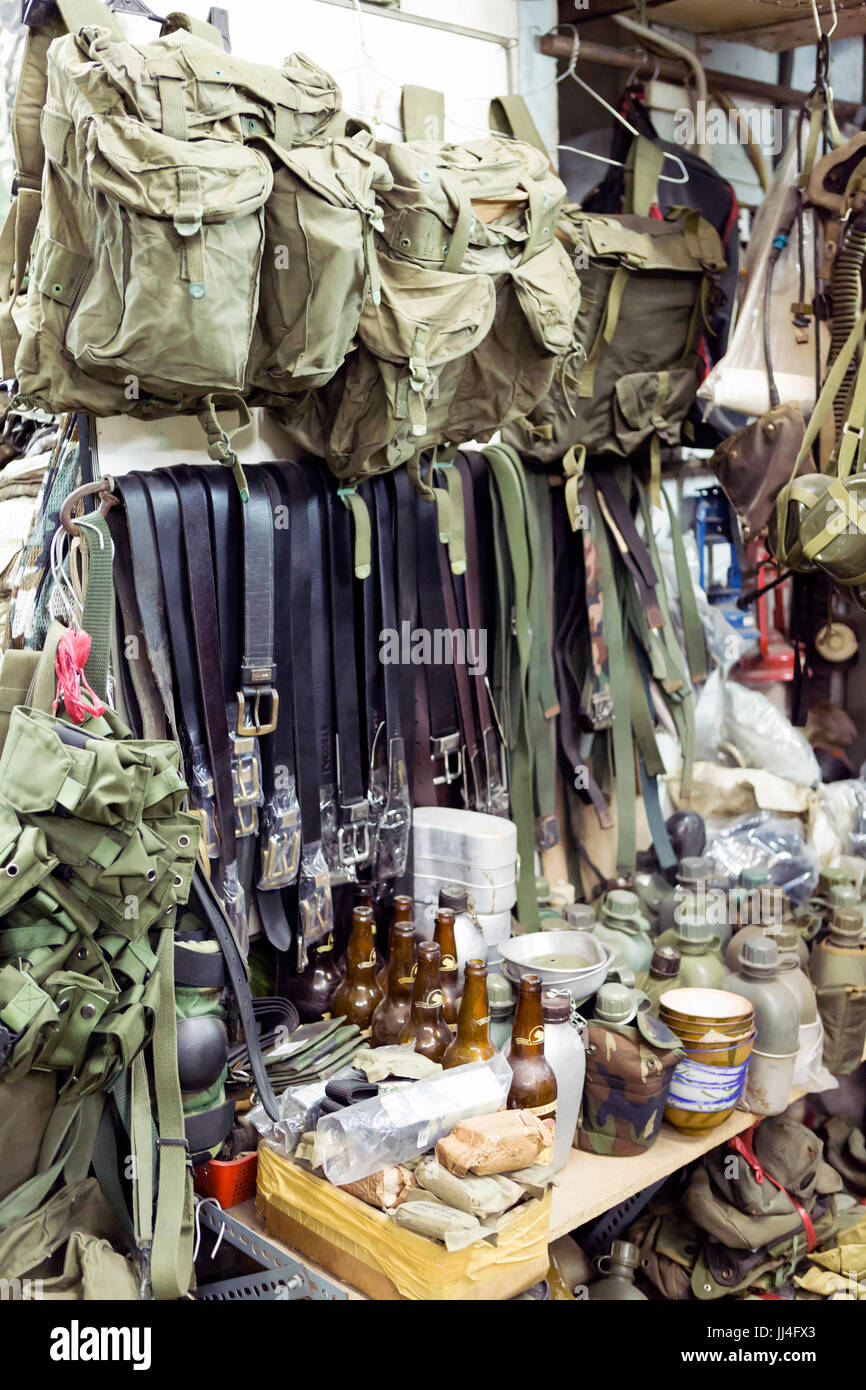Dan Sinh Market known as the War Surplus Market is in Ho Chi Minh City ...