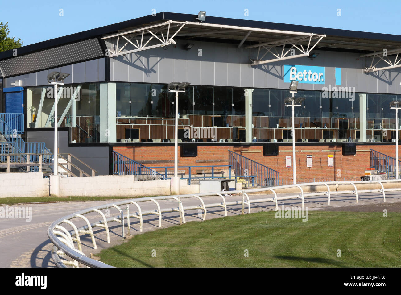 Grandstand at greyhound racing hi-res stock photography and images - Alamy