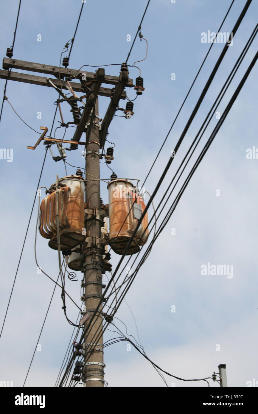 Transformer for energy hi-res stock photography and images - Alamy