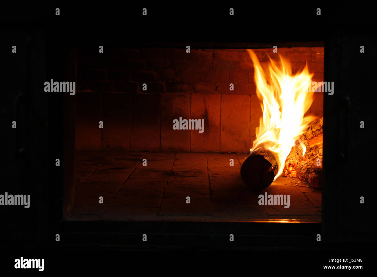 Fireplace, Fire, Rio Claro, São Paulo, Brazil Stock Photo - Alamy