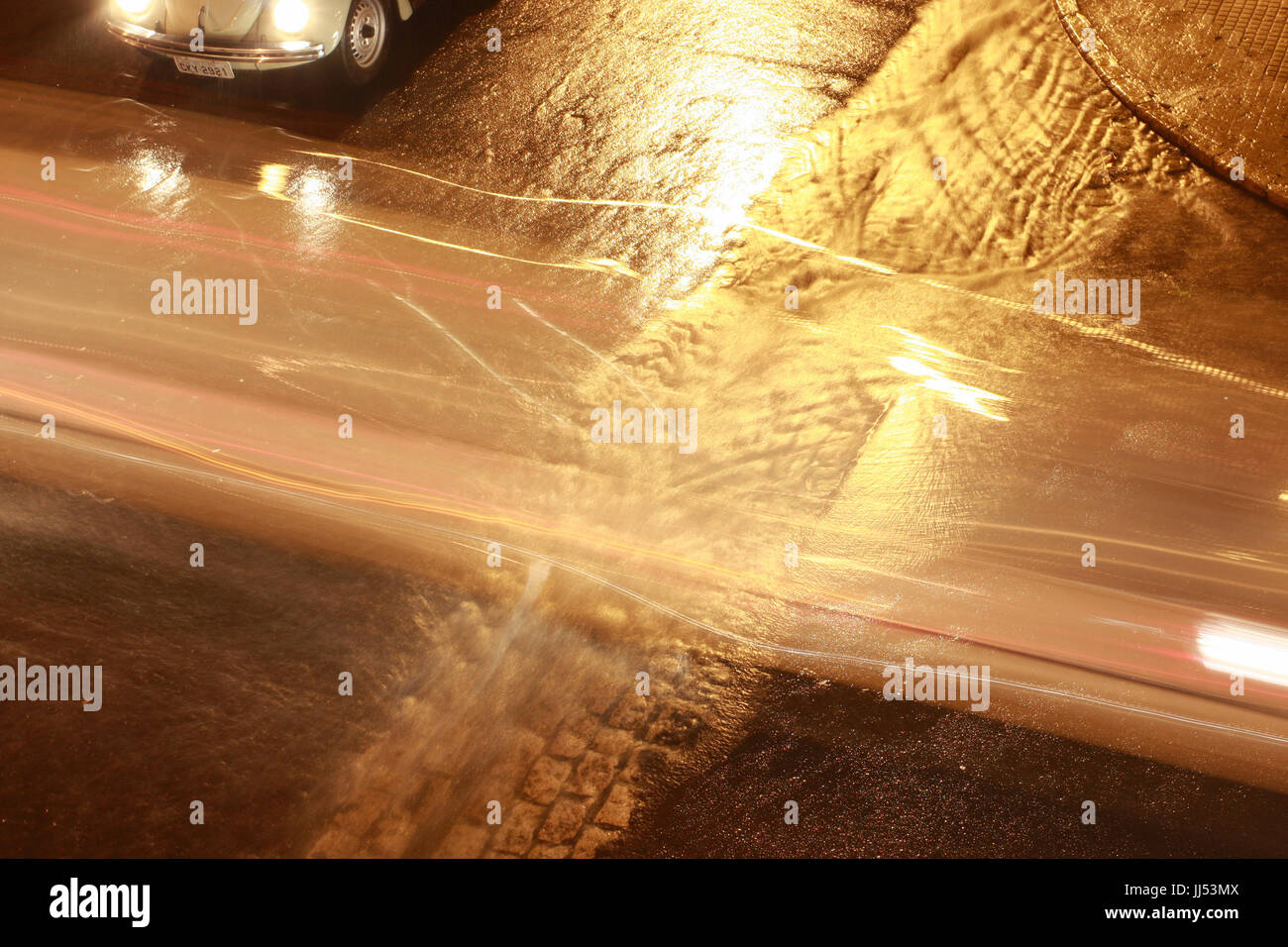 Crossing, Night, São Paulo, Brazil Stock Photo - Alamy