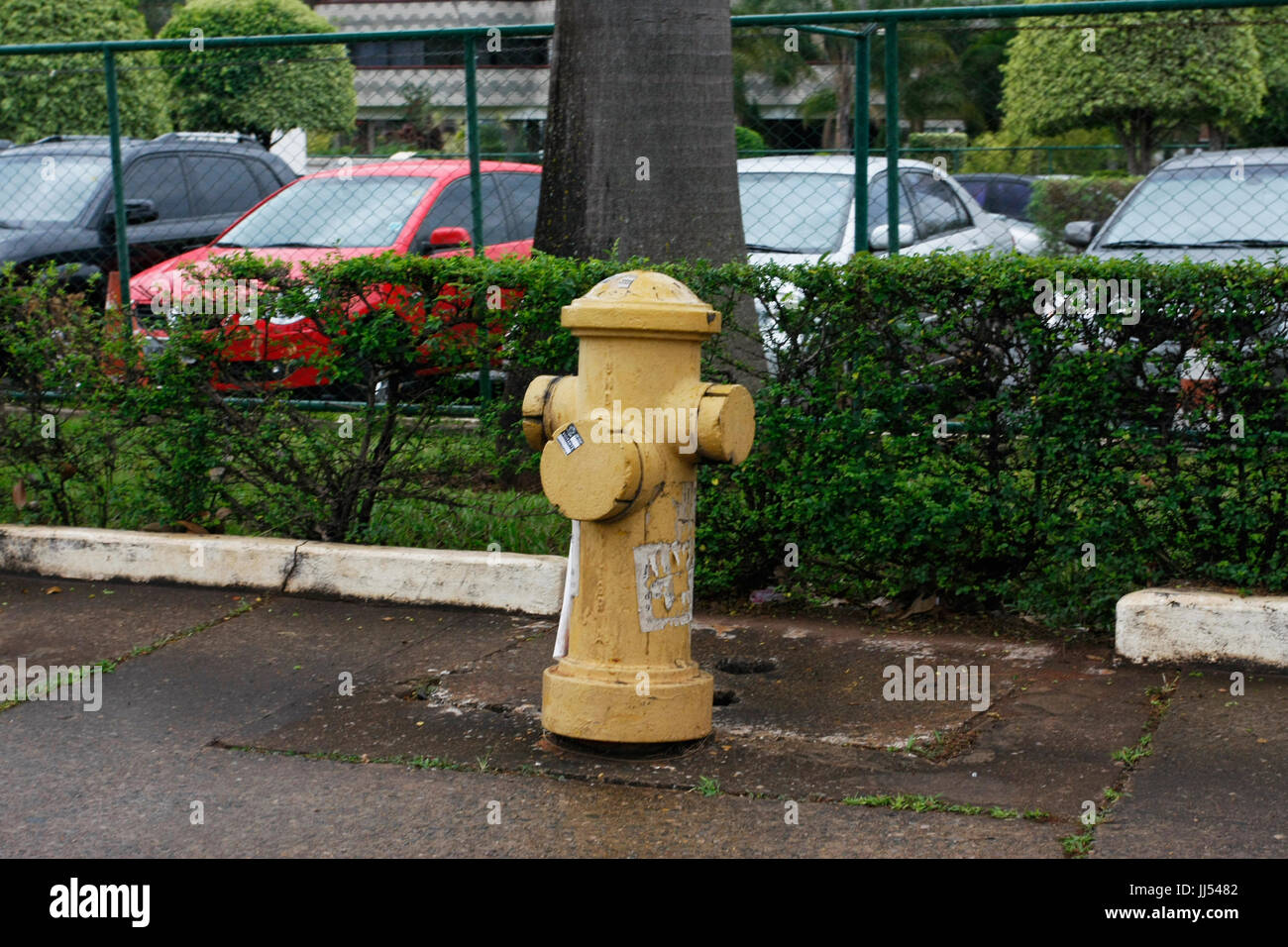 Hydrant, Car, São Paulo, Brazil Stock Photo - Alamy