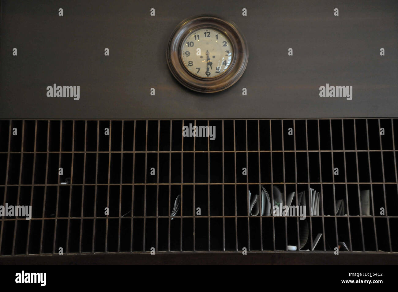 clock, wall, shelf, Brazil, São Paulo Stock Photo - Alamy