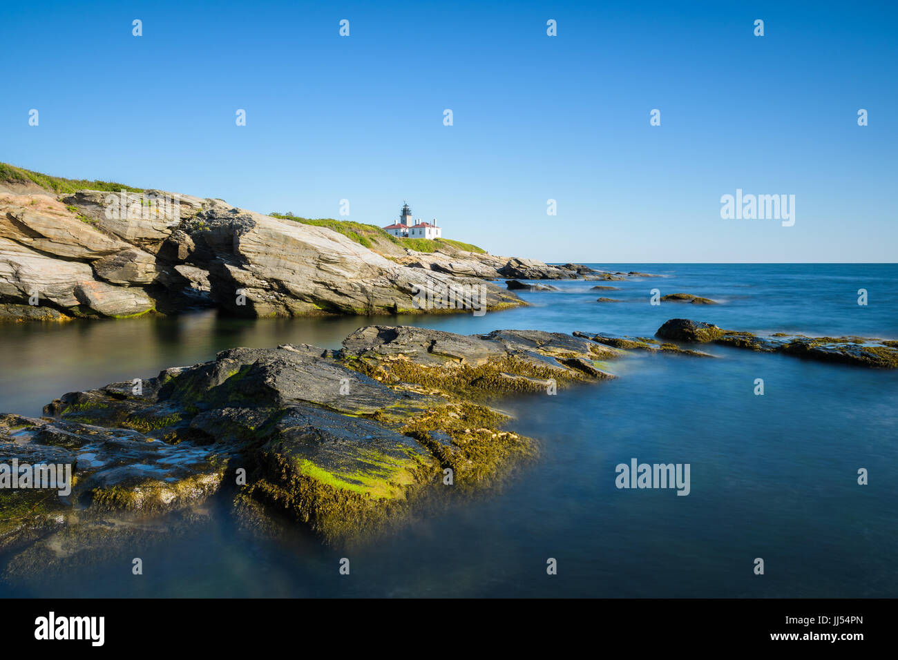 Beavertail lighthouse hi-res stock photography and images - Alamy
