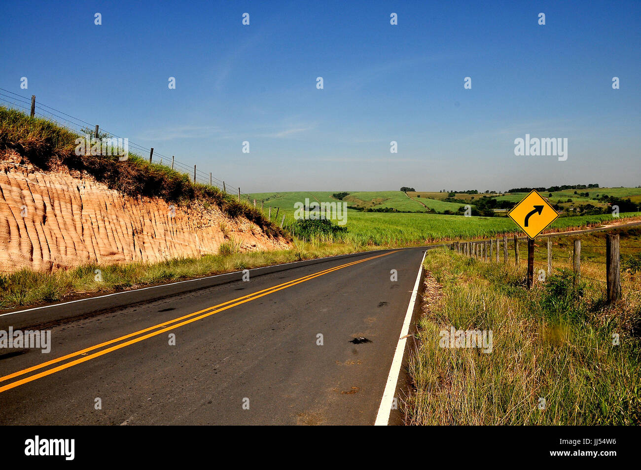 Road, São Paulo, Brazil Stock Photo - Alamy