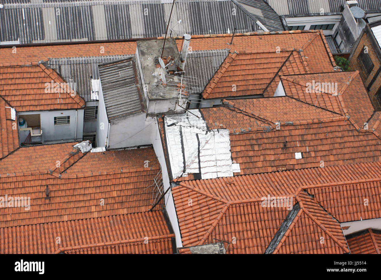 Roof, São Paulo, Brazil Stock Photo - Alamy
