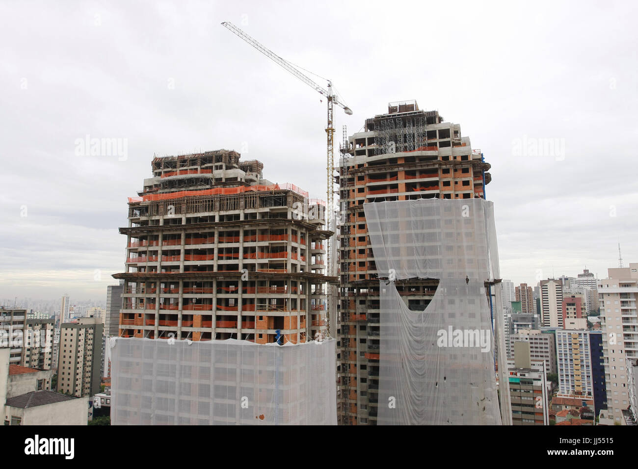 Construction, São Paulo, Brazil Stock Photo - Alamy