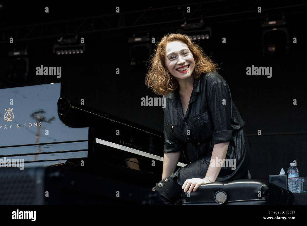 Regina Spektor performs at Monterey Pop Festival Featuring: Regina ...