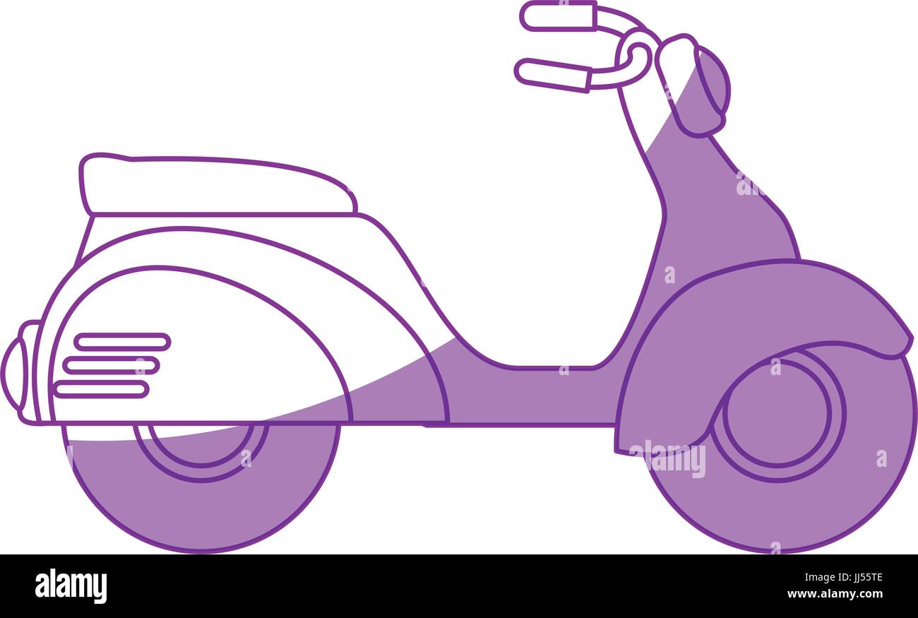 isolated cute motorcycle icon vector illustration graphic design Stock ...