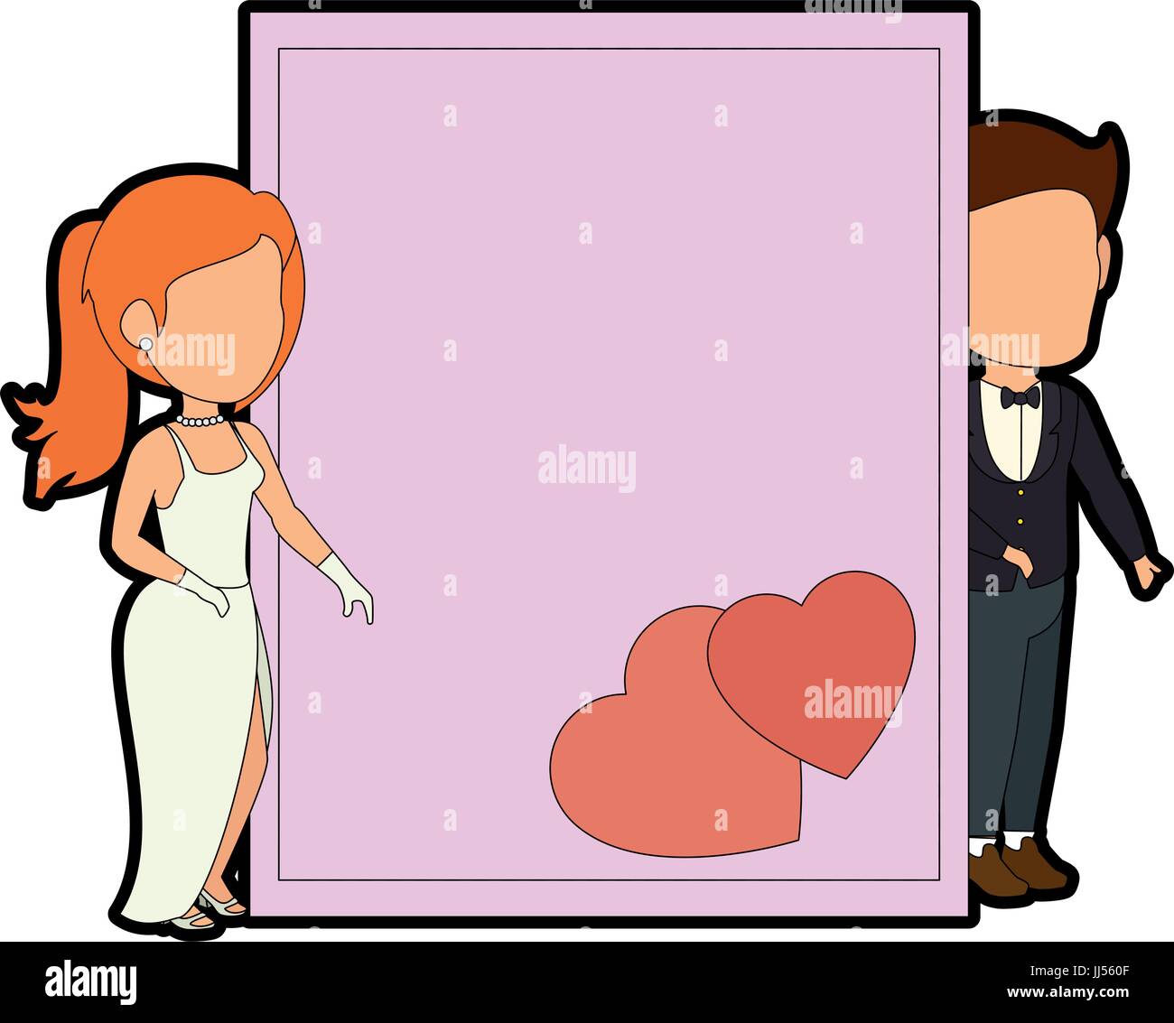 isolated newlywed couple love wall icon vector illustration graphic ...