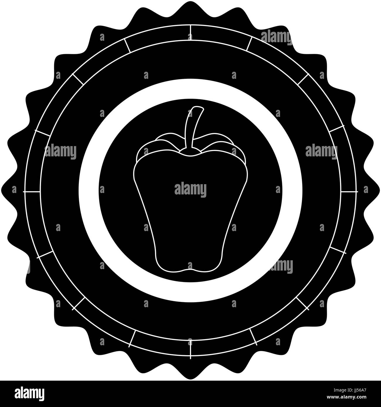 isolated apple round icon vector illustration graphic design Stock ...