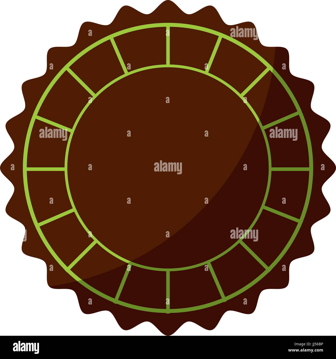 isolated round icon vector illustration graphic design Stock Vector ...