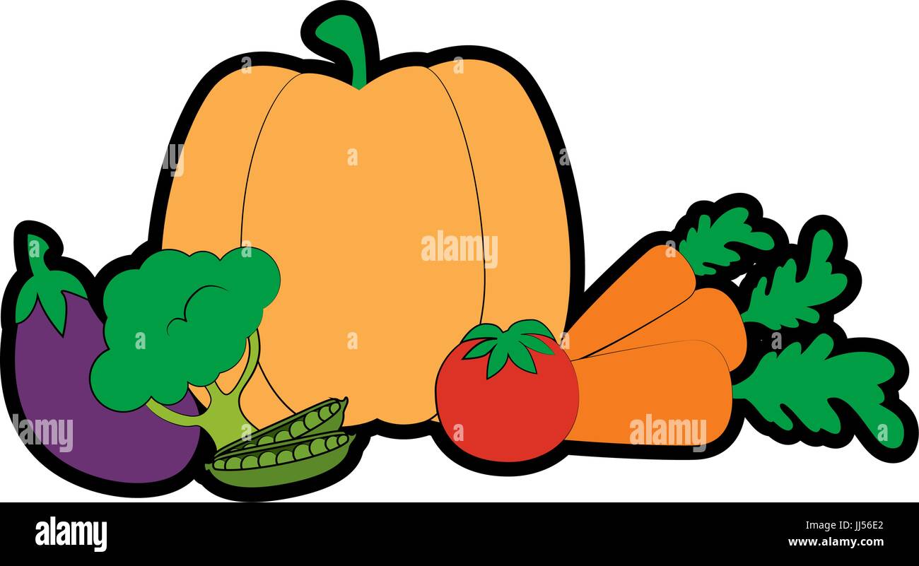 isolated cute vegetables icon vector illustration graphic design Stock ...