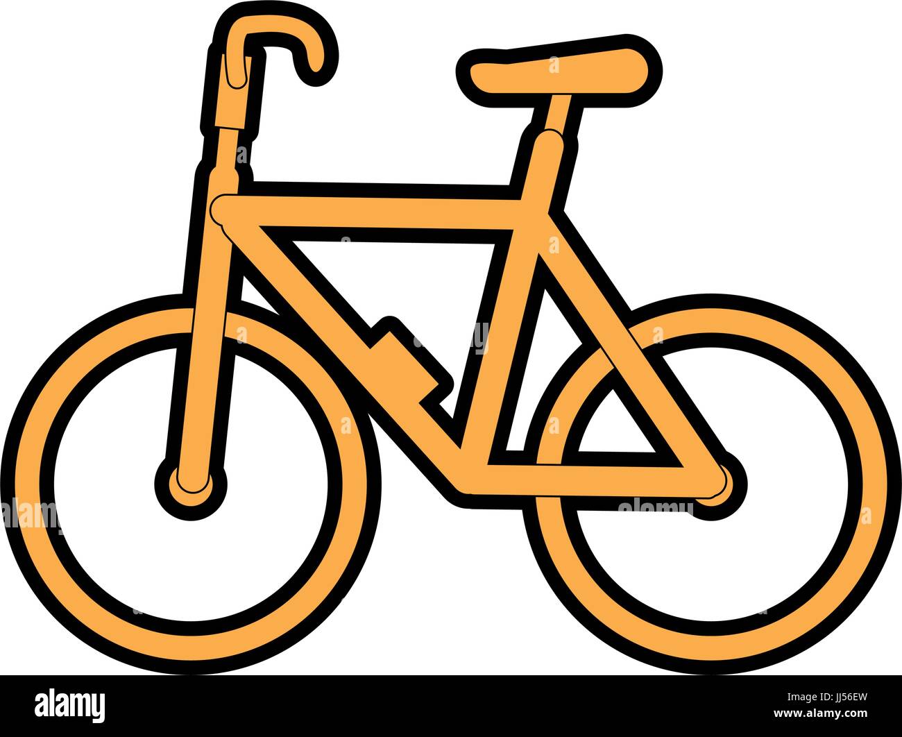 isolated cute bicycle icon vector illustration graphic design Stock ...