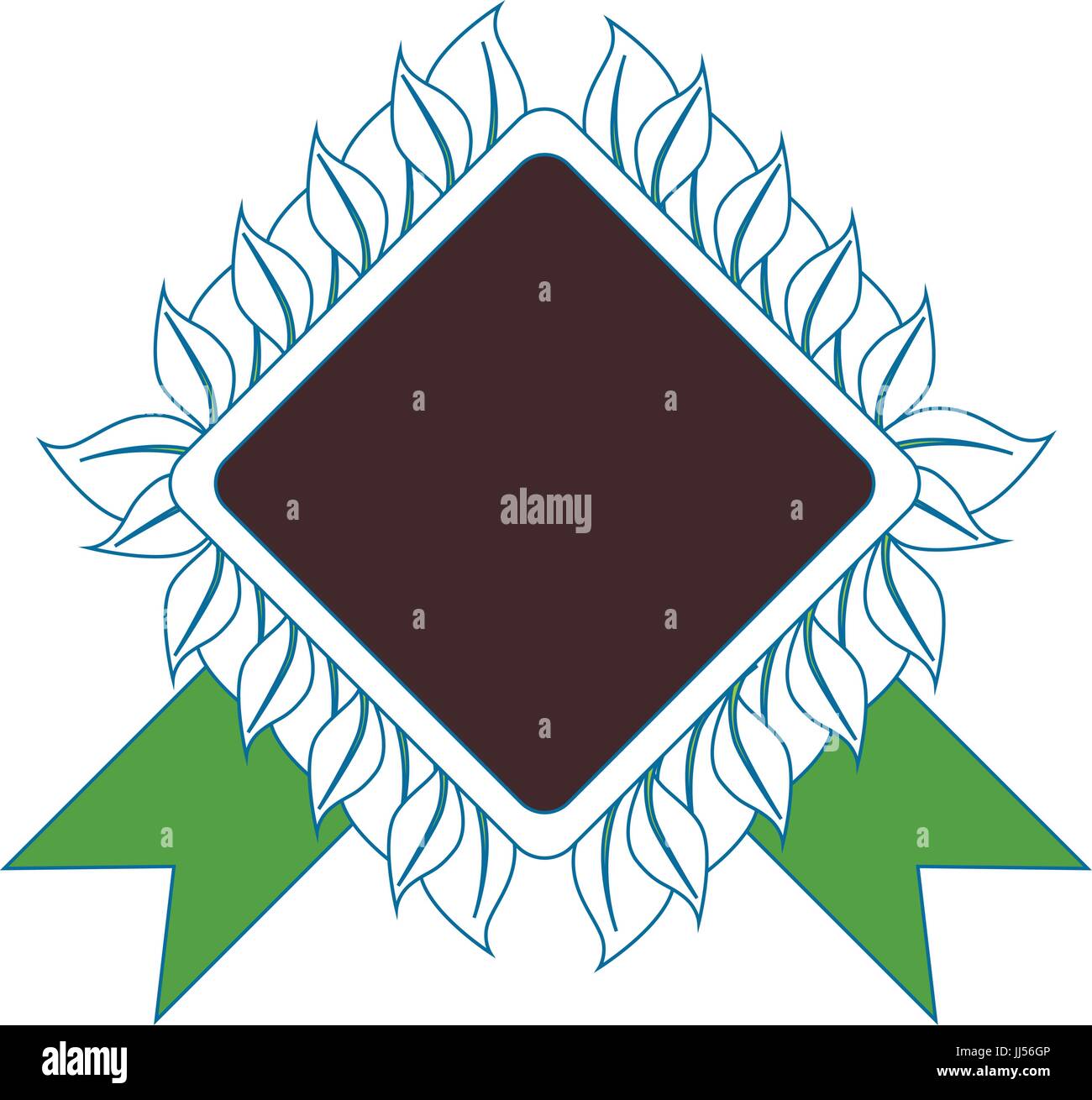 isolated sheet tree banner icon vector illustration graphic design ...