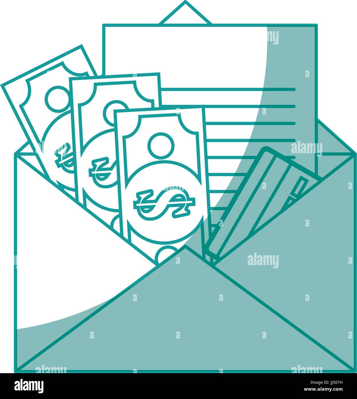 isolated money envelope icon vector illustration graphic design Stock ...