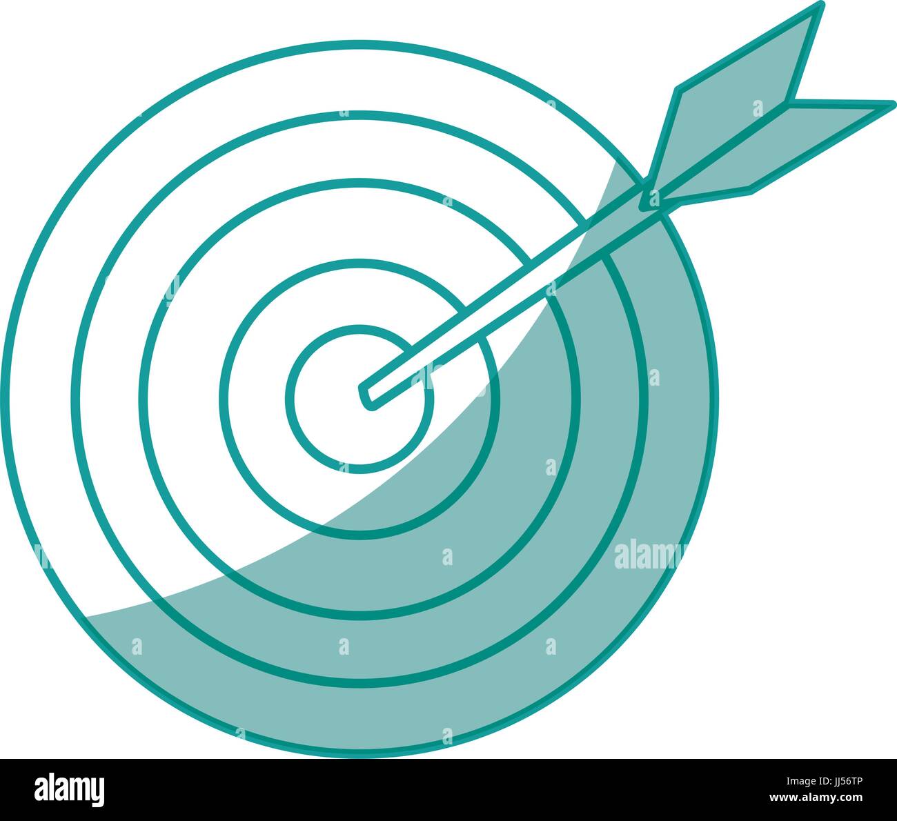 isolated target shooting icon vector illustration graphic design Stock ...