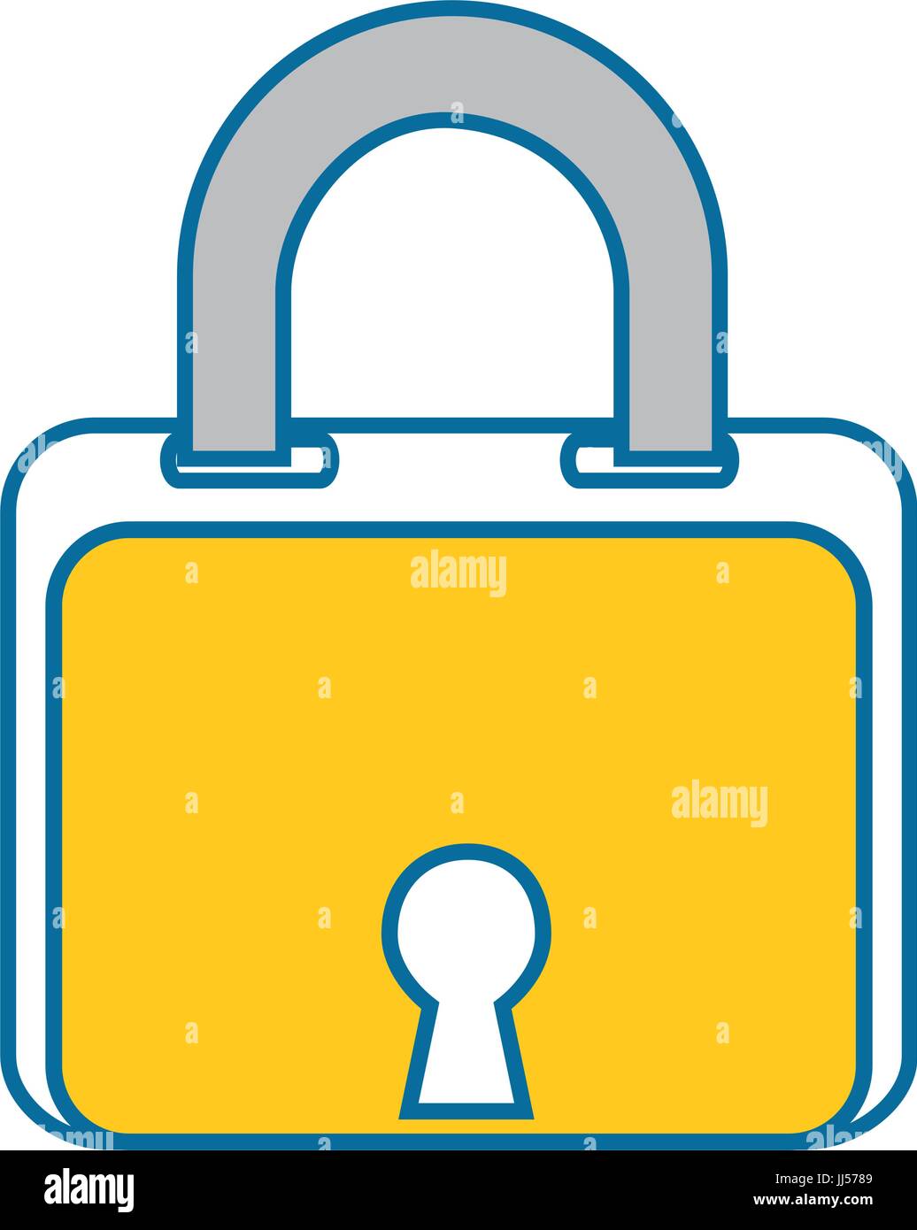 isolated security padlock icon vector illustration graphic design Stock ...