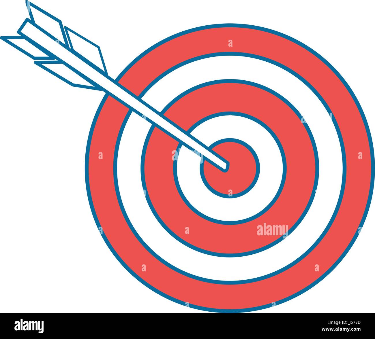 isolated target shooting icon vector illustration graphic design Stock ...