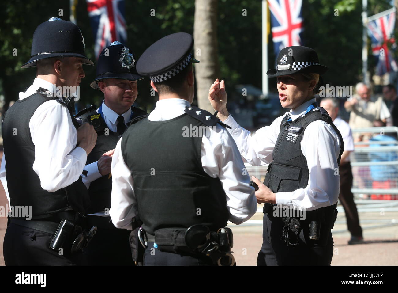 Trooping the Colour: The Queen's Birthday Parade at The Mall Featuring ...